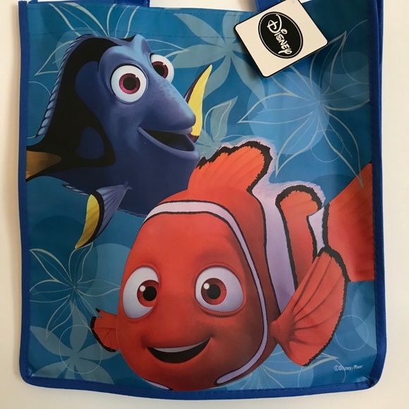 Disney | Bags | Finding Nemo Disney Shopper Tote Bag Lightweight | Poshmark